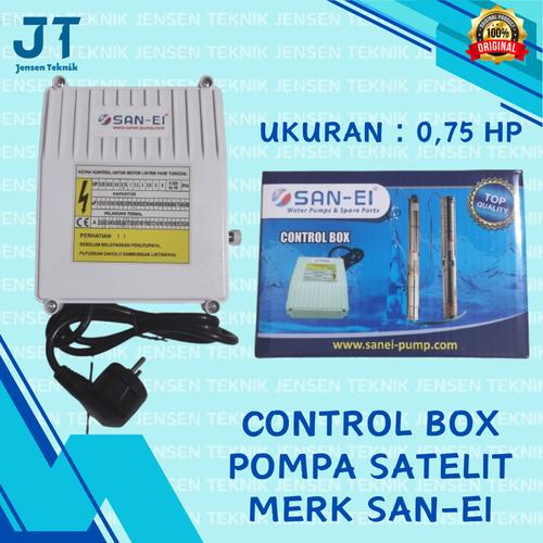 Jual Control Box Pompa Satelit Ukuran 0,75 HP SAN-EI Original - Kab ...