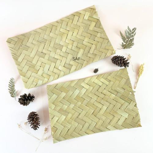 Jual Placemat Tatakan Anyaman Bambu Ukuran 20x30cm SAF - Alas Bamboo ...