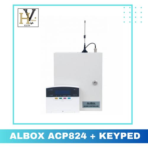 Jual ALBOX ALARM CONTROL PANEL ACP824+KEYPAD - Kota Palembang - TJES ...