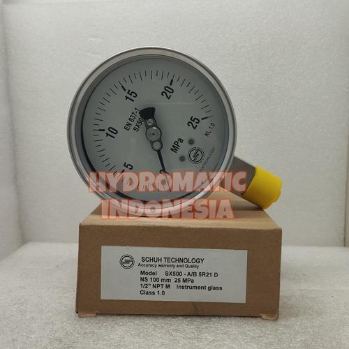Jual SCHUH TECHNOLOGY PRESSURE GAUGE SX500 25 MPa - Jakarta Barat - Hydromatic Indonesia | Tokopedia