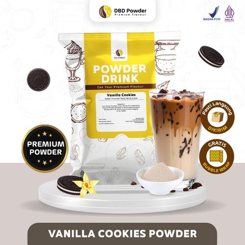 Jual Bubuk Minuman Premium Vanilla Cookies - Powder Premium Vanilla ...