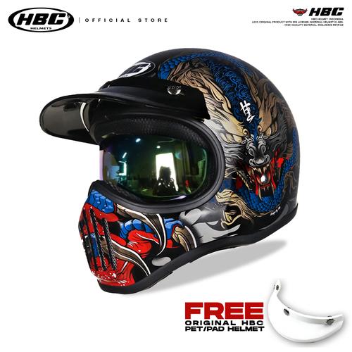 Jual Helm HBC Cakil Pet Inner Visor NILAKANDI - BLUE GLOSSY, CLEAR ...