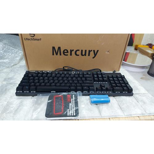 Jual MERCURY Mechanical Keyboard UtechSmart LED Backlit Mechanical ...