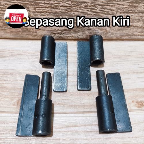 Jual Engsel tebal cabut untuk las/engsel pintu cabut/engsel las - Kanan ...