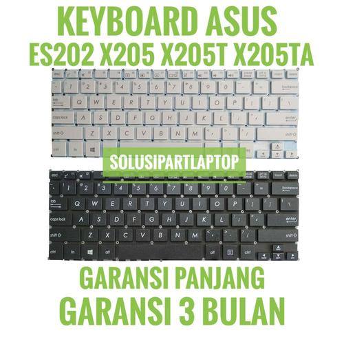 Jual KEYBOARD ASUS E202 TP200 TP200S TP200SA TP201 TP201S TP201SA BLACK ...