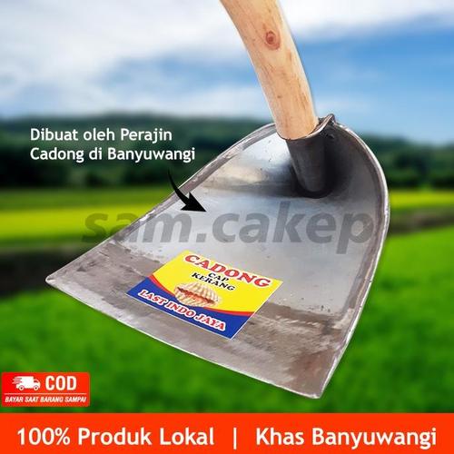 Jual [Ori] Cangkul Pacul Cadong Besi Baja Untuk Sawah Ladang Kebun 100% ...