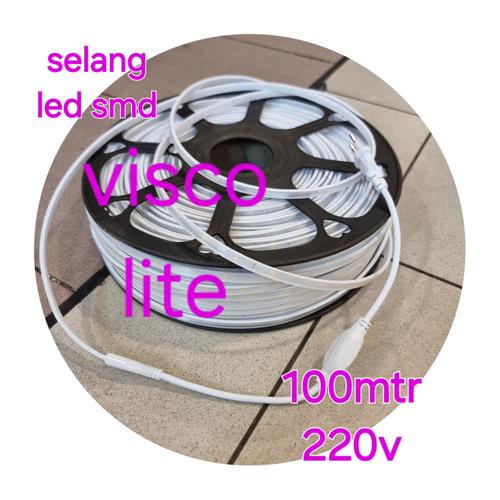 Jual selang led strip ceiling 100m 100meter / strip taman outdoor 2835 ...