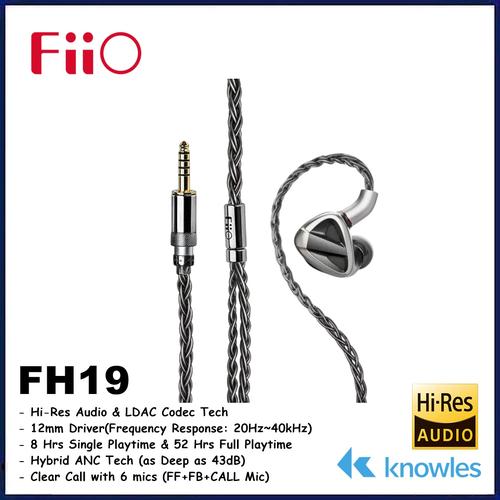 Jual FiiO FH19 FH 19 2 Dynamic 6 Knowles Balanced Armature In Ear Monitor IEMs - Jakarta Barat ...