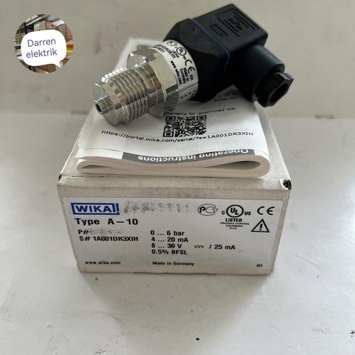 Jual Wika pressure transmitter A-10, 6bar - Jakarta Barat - darren ...