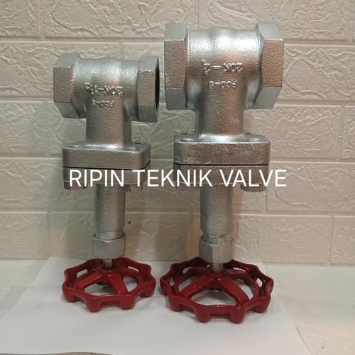 Jual GATE VALVE KITZ FCD-S DRAT 1 1/4" INCH DN20 20K DRAT STEAM DUCTILE ...