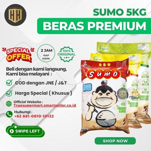 Jual Beras Putih SUMO 5Kg Beras Sumo Merah 5Kg dan Sumo Kuning 5Kg ...