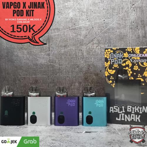 Jual VAPGO X JINAK POD KIT BY KOKO SARANG X MILDOS X COIL GEAR - MYSTIC ...