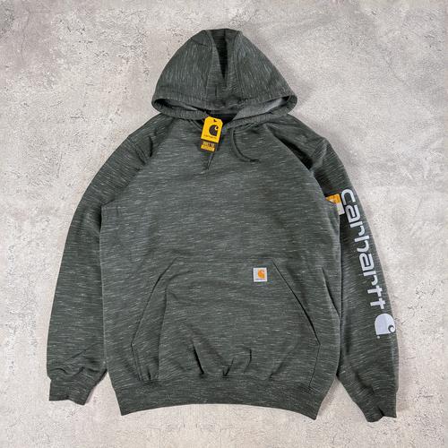 Jual Carhartt K288 Loose Fit Midweight Logo Sleeve Graphic Sweatshirt ...