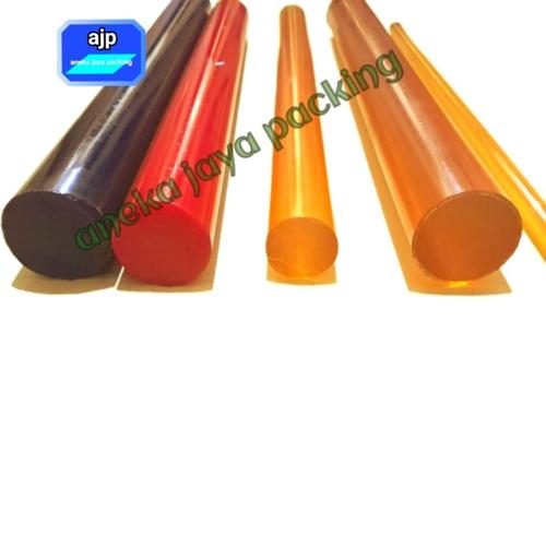 Jual polyurethane rod dia 70mm x 50cm as karet pu batangan - Kuning - Jakarta Barat - aneka jaya ...