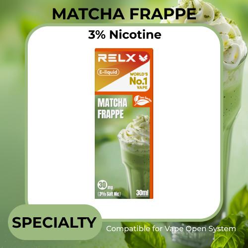 Jual RELX Matcha Frappe Salt Nic 30ML by RELX - Liquid RELX E-Liquid ...