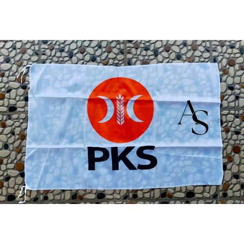 Jual BENDERA PARTAI KEADILAN SEJAHTERA (PKS) 60 x 90 CM ISI 100 PCS ...