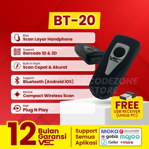 Jual 2D SYMCODE MINI PORTABLE WIRELESS BLUETOOTH BARCODE LASER SCANNER ...