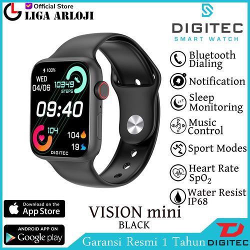 Promo Digitec Smart Watch Vision Mini Jam Tangan Wanita Smartwatch ...