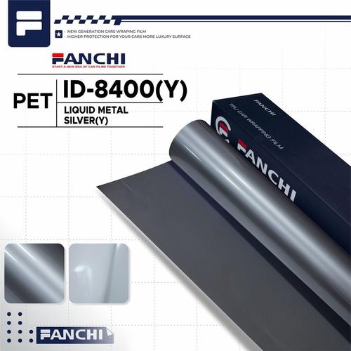 Jual ROLL 152CM Sticker FANCHI 8400 Y Liquid Metal Silver PET 152CM ...