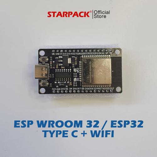 Jual ESP 32 WROOM 32 ESP32 WiFi BLE Development Board - Kab. Sidoarjo - Starpack Official ID ...