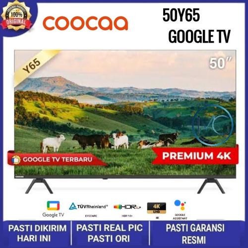 Promo COOCAA 50 inch GOOGLE TV-4K UHD-Dolby Audio (COOCAA 50Y65 ...