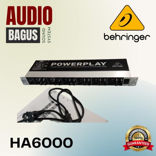 Jual Behringer Powerplay HA6000 Headphone Distribution Amplifier - HA ...
