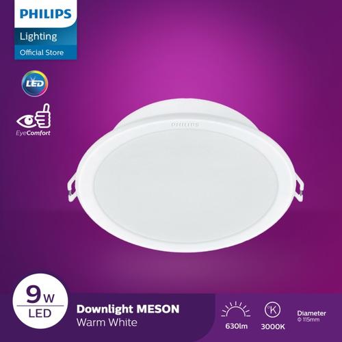 Promo [PROMO] Lampu Philips Downlight 59449 Meson D105 9W 30K Kuning G5 ...