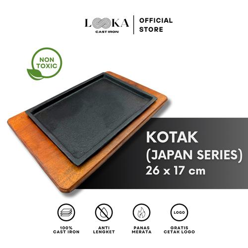Jual Hot Plate / Piring Steak Kotak (23 x 15 cm) - Kab. Klaten - Mega ...