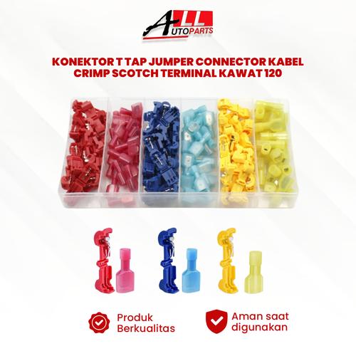 Jual Konektor T Tap Jumper Connector Kabel Crimp Scotch Terminal Kawat ...