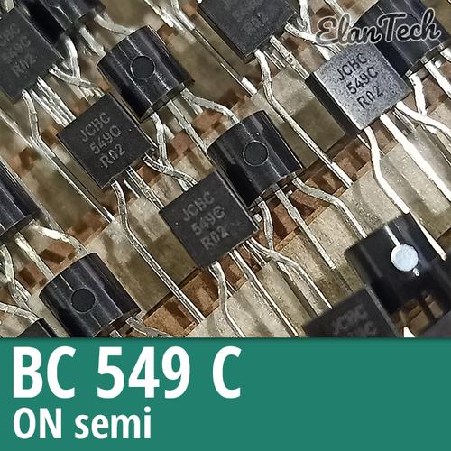 Jual BC549 Original On Semi BC549C BC 549 Bipolar NPN Transistor ...