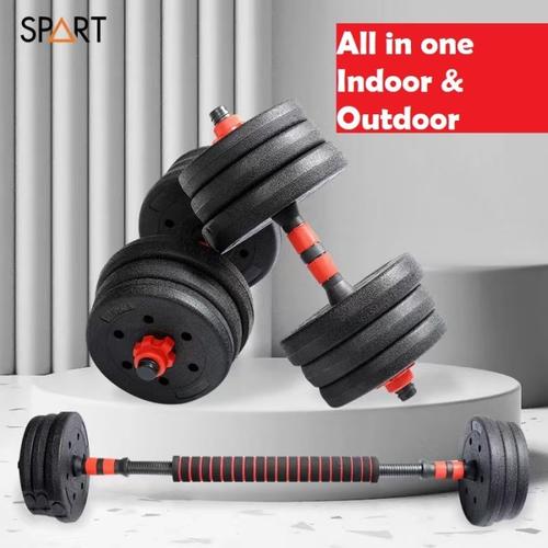 Jual Dumbel Dumbell Barbel Barbell PVC Set 10Kg 20Kg 30Kg 40Kg - 20KG ...