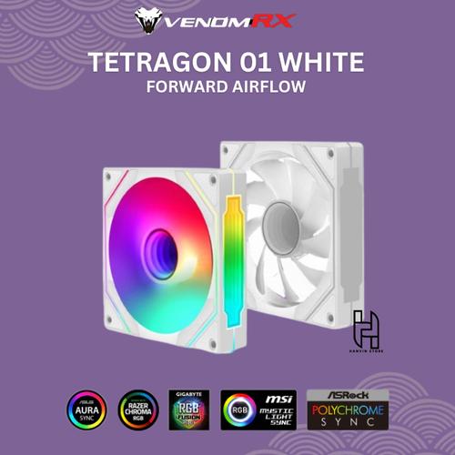Jual Fan Argb VenomRX Tetragon 01 - Forward Fan - Putih - Kota ...