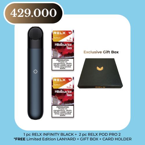Jual Premium Kit RÉLX Infinity Black Dẻvice and Pỏds - Tangy Grape ...
