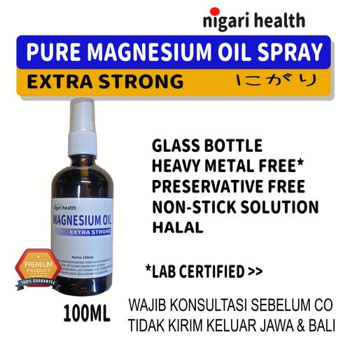Jual Magnesium oil spray Nigari Health pure mineral - Kota Bekasi ...