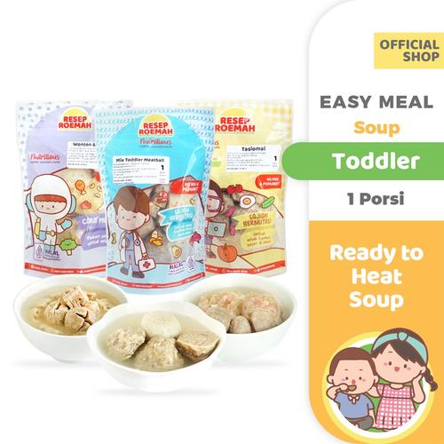 Jual Resep Roemah Menu Sup dan Kuah untuk Anak / Ready To Heat Soup ...