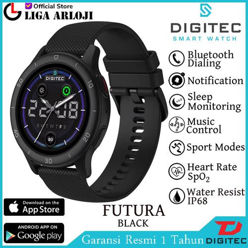 Promo Digitec Smart Watch FUTURA Jam Tangan Pria Digital Smartwatch ...