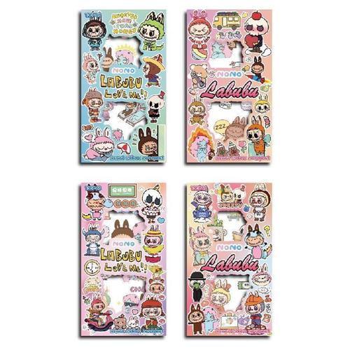 Jual STICKER LABUBU SHINCHAN MOMO SANRIO GLITER STIKER LABUBU STICKER ...