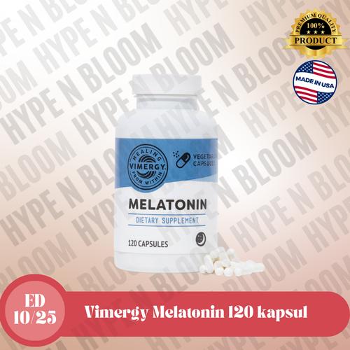 Jual Vimergy Melatonin 5 mg 120 kapsul cellular health mobility sleep aid tanpa filler - Kab ...