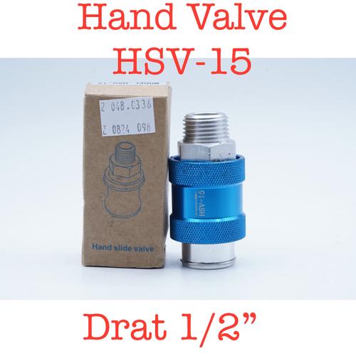 Jual HSV-15 HSV15 Hand Slide Valve 1/2" Pneumatic Control Switch Hand ...