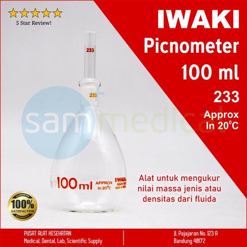 Jual Iwaki Picnometer Uncalibrated / Botol Densitas / Iwaki Piknometer ...