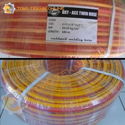 Jual SELANG DOUBLE LAS BLENDER 100 METER / TWIN LINE WELDING HOSE ...
