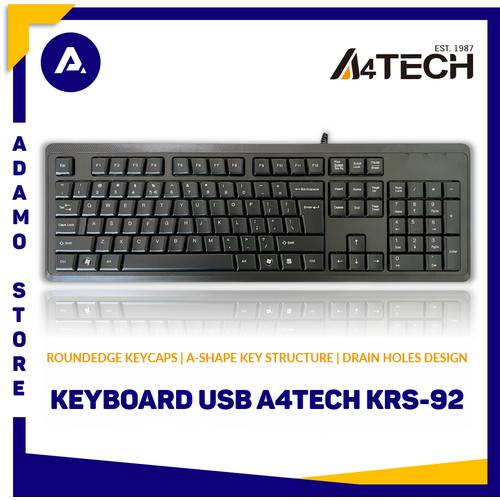 Jual Keyboard USB Kabel A4Tech KRS-92 Keyboard Wired Natural-A-Layout ...