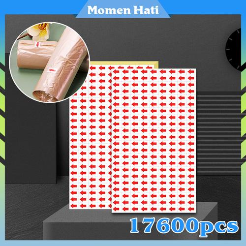 Jual 1.2cm Stiker Panah Merah Sign Sticker Kertas Label Kecil 17600pcs ...