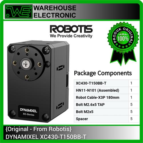 Jual Servo Dynamixel XC430-T150BB-T - ORIGINAL Robotis XC430 T150BB T Dynamixel - Kota Surabaya ...