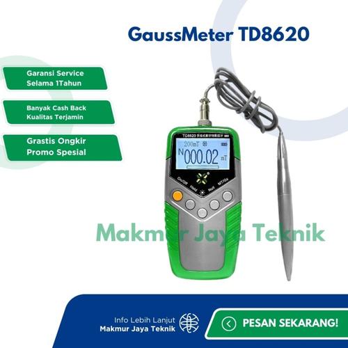 Jual TD8620 Gaussmeter Tesla meter the fluxmeter surface 5% accuracy ...