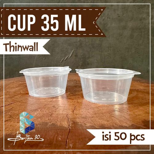 Jual Tempat Saos 35 ml Cup Sambal 35ml Cup Saus 35 ml - Kota Bandung ...