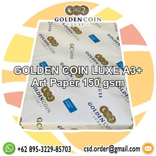 Jual Golden Coin Luxe Kertas Art Paper Carton 150 Gsm A3+ Digital Print ...