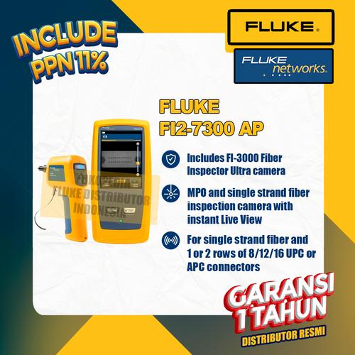 Jual Fluke Networks FI2-7300 FiberInspector Pro, Includes Versiv Mainframe - Jakarta Barat ...