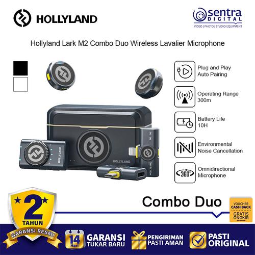 Promo Hollyland Lark M2 Combo Wireless Lavalier Microphone Cicil 0% 3x ...