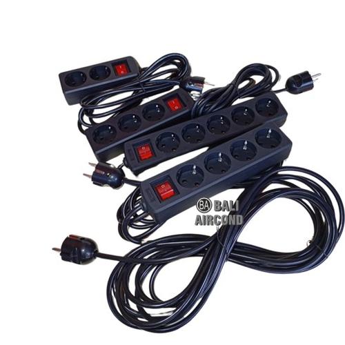 Jual Kabel Roll Hitam On Off Cable Extention Colokan Stop Kontak Dengan ...
